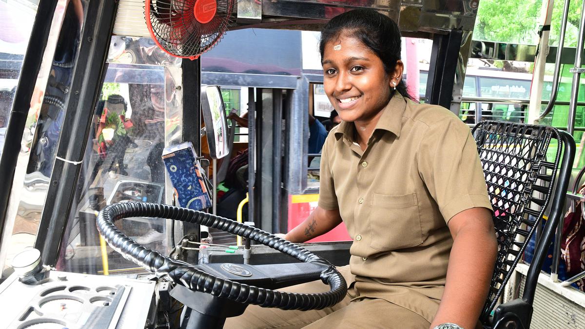 Coimbatore’s first woman bus driver zooms ahead, says other women should come forward to drive ...